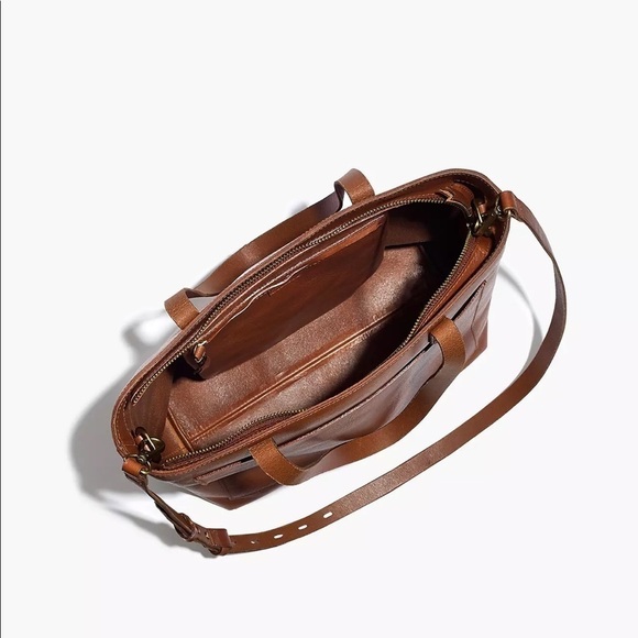 Madewell | Bags | New Madewell The Ziptop Medium Transport Tote Ae89 ...